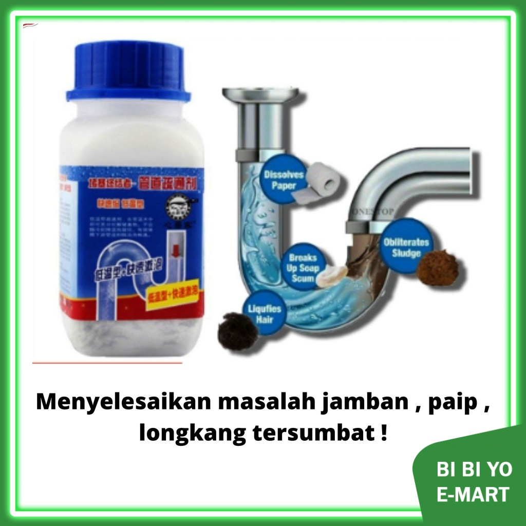 Pencuci Lubang Paip Sink Tersumbat bersih saliran paip | Shopee Malaysia