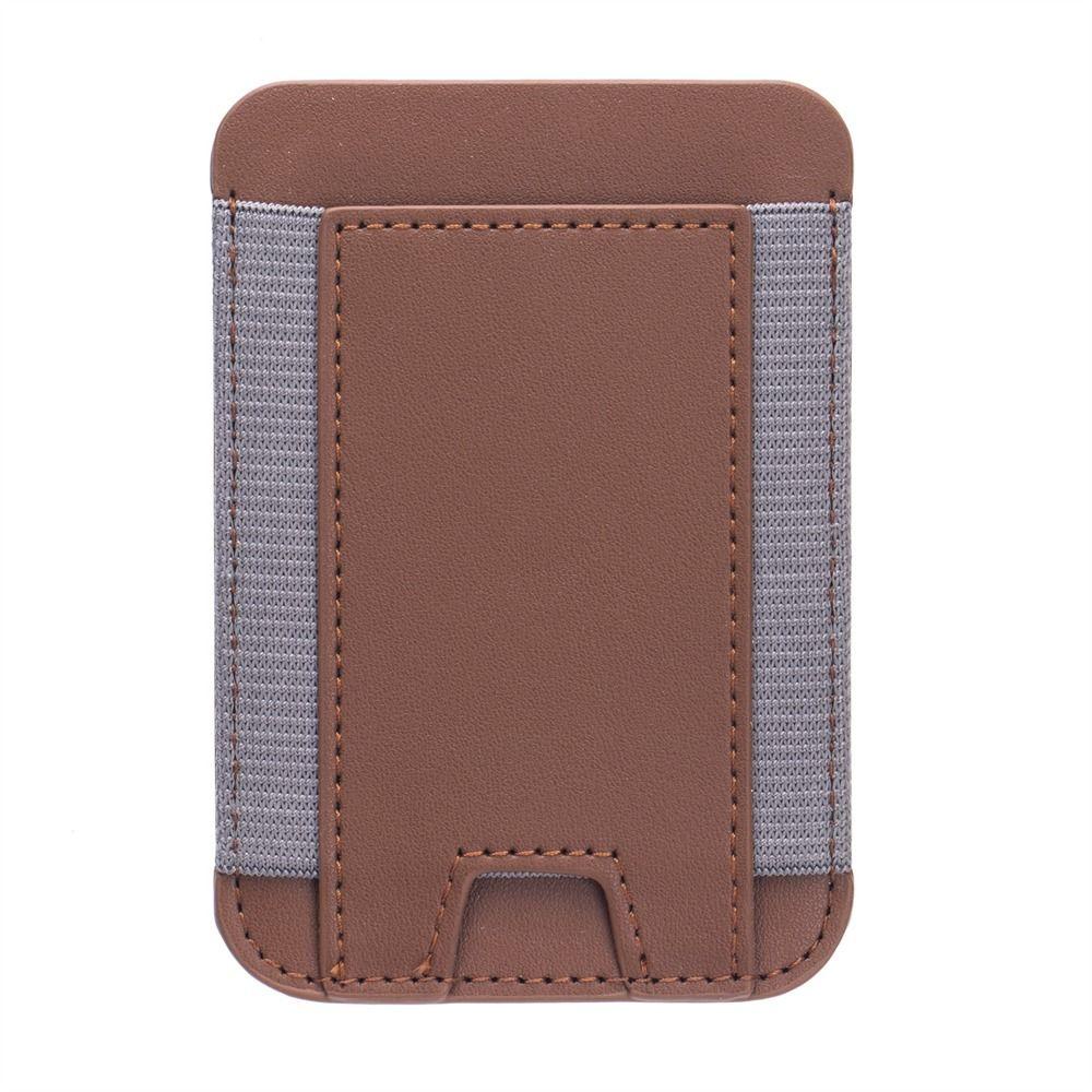 FISHSTICK Magnetic Elastic Card Holder Case, Leather Placing Multiple ...