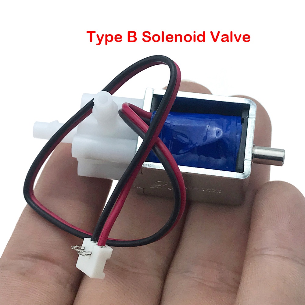 Dc12v Mini Electric Solenoid Valve 2-Bit 3-Way N/O N/C Solenoid Water ...