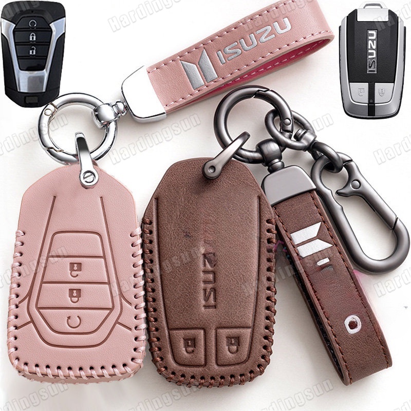 【Ready Stock】ISUZU Leather Key Case for ISUZU X Series Dmax Mux 2021 D ...