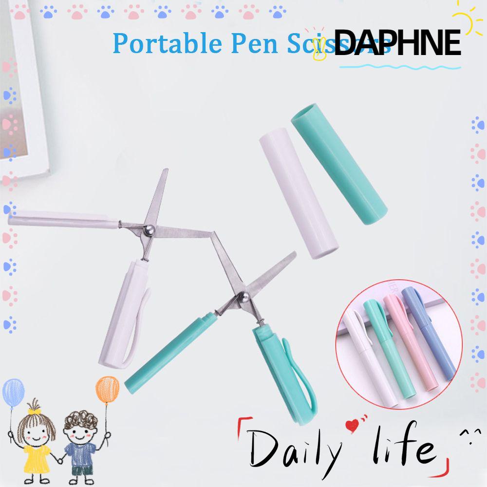 DAPHNE Creative Pen Shape Scissors DIY Paper-Cutting Art Tool Folding ...