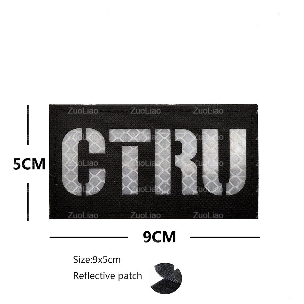 Velcro Patch Reflective Letter FIRE SF USAF CTRU JFO GOON Luminous ...