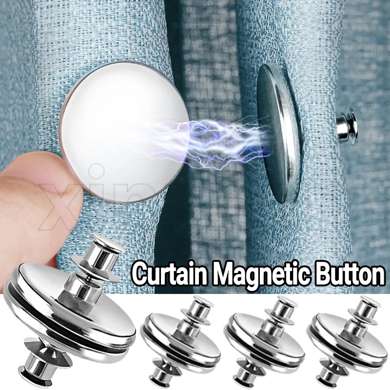 Bedroom Lightproof Curtain Fixed Adsorption Snap / Adjustment Shower ...
