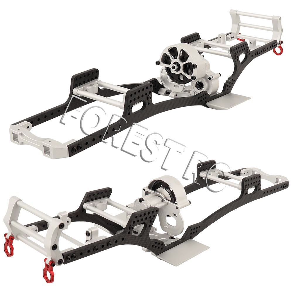 Lower Center Of Gravity LCG Rails Carbon Fiber Chassis Frame Girder Transmission Cut off Gearbox ...