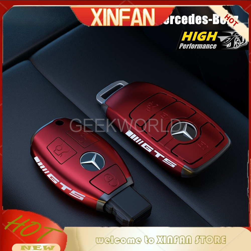 XINFAN Mercedes Benz Series Remote Car Key Case for AMG / S400 / E300 ...