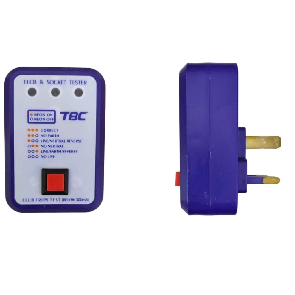 TBC SOCKET POLARITY EARTH LEAKAGE TESTER ( PLUG TESTER ) | Shopee Malaysia TBC SOCKET POLARITY EARTH LEAKAGE TESTER ( PLUG TESTER ) | Shopee Malaysia