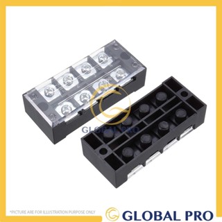15A / 25A Terminal Block Wire Connector TB Dual Row Bus Bar Wire Amp ...