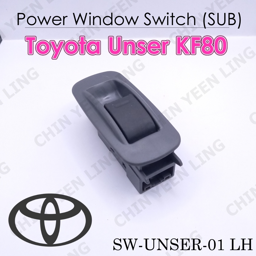 Toyota Unser KF80 Power Window Switch (SUB) 5Pin (1pc) | Shopee Malaysia