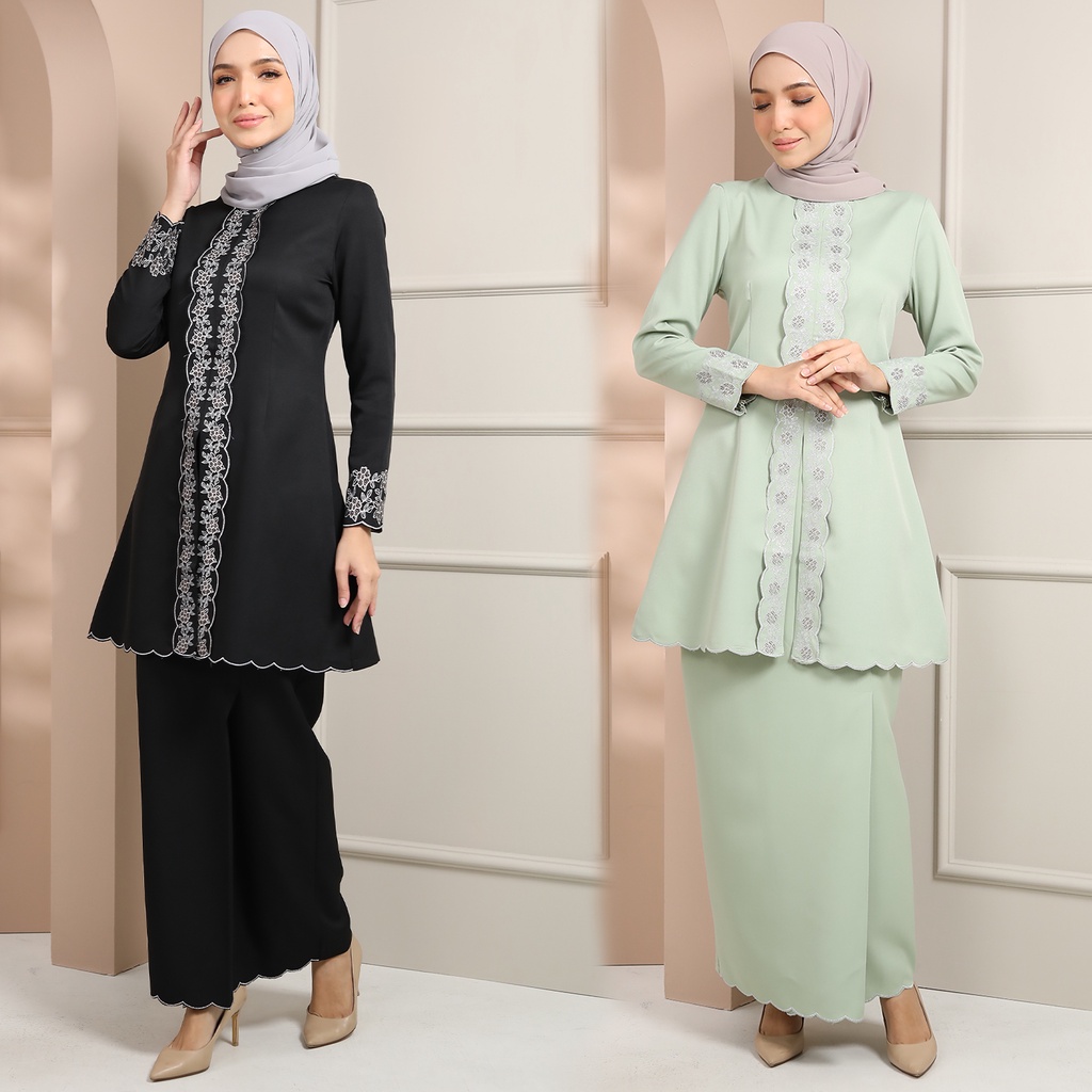 MELATI KEBAYA SULAM MODEN SULAM | By MARIBELI BUTIK | NEW DESIGN ...