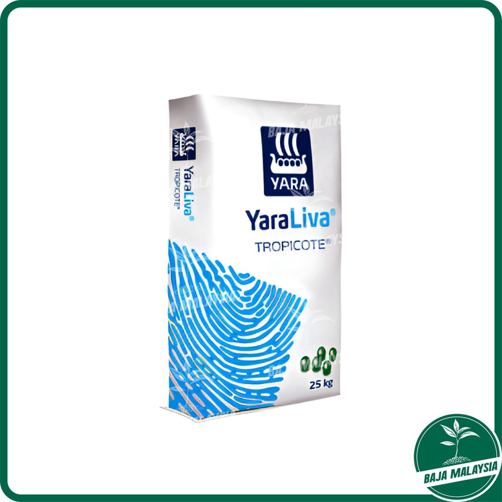 YARA YaraLiva Tropicote 25KG Calcium Nitrate Prilled Fertilizer Baja ...