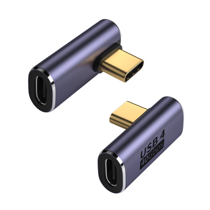 USB4 40Gb Thunderbolt 3 PD 100W 4K 8K Type-C Female to Male Coupler USB ...