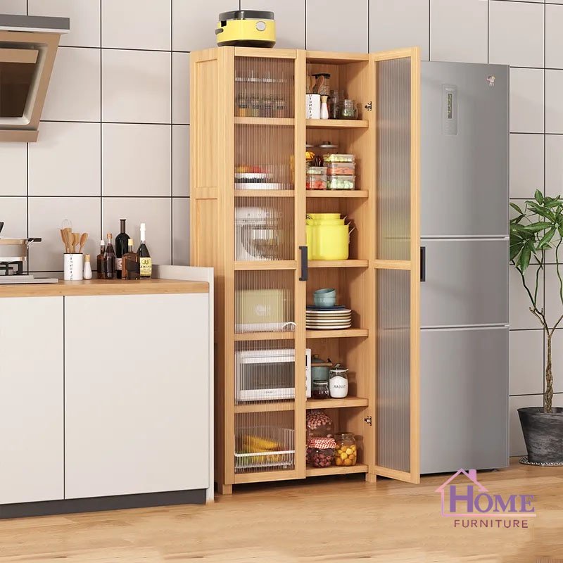 🍁Kitchen cabinets/multi story household kitchen multifunctional storage ...