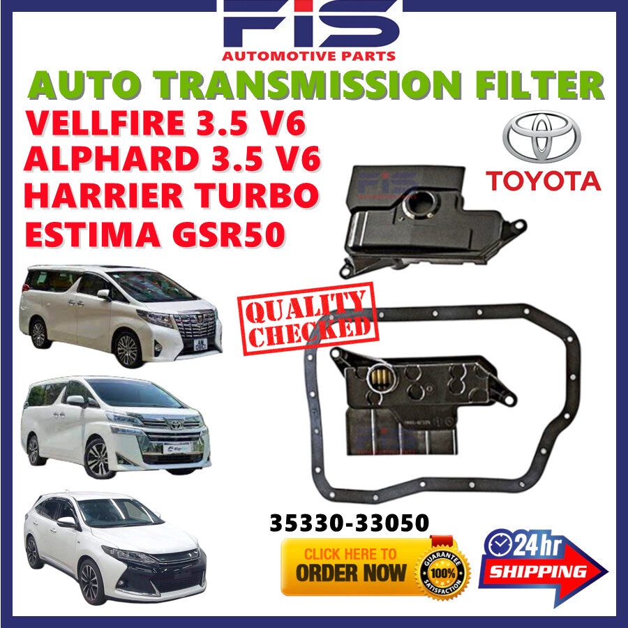 FIS Auto Gearbox Filter Toyota Vellfire Alphard 3.5 Harrier Turbo ...