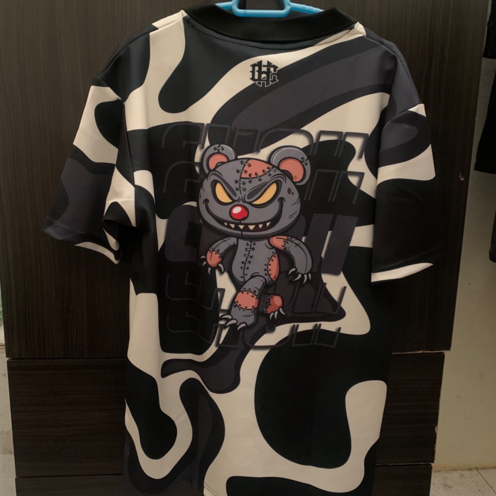 Baju Choii Tshirt Lelaki Jersey Choii Crime Bear Limited Edition Retro ...