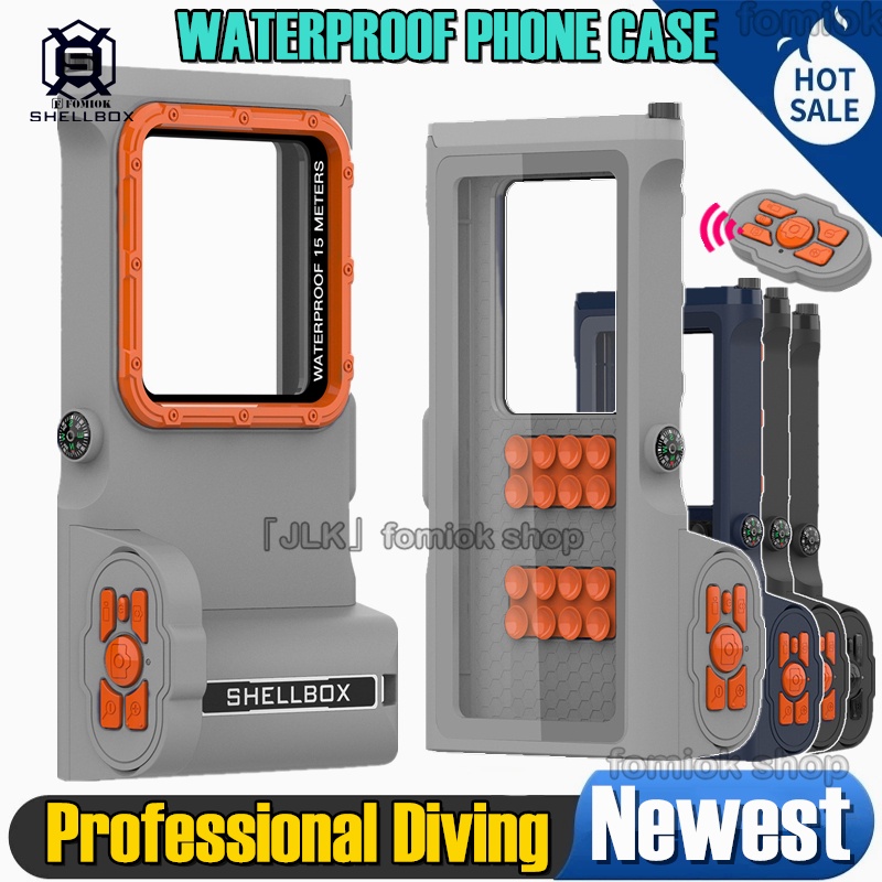 [SHELLBOX] 2025 NEW Upgrade Underwater Professional Diving Phone Case ...