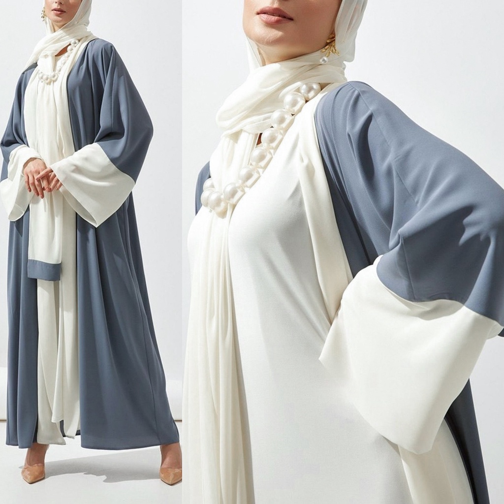 Ramadan Dubai Cardigan Abaya dress Women Wear Plain abaya Muslim abaya ...