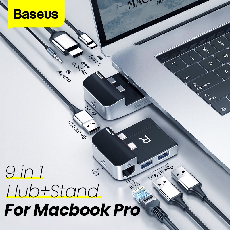 Baseus Original Armor Age Type-C 100W Bracket Multifunctional HUB ...