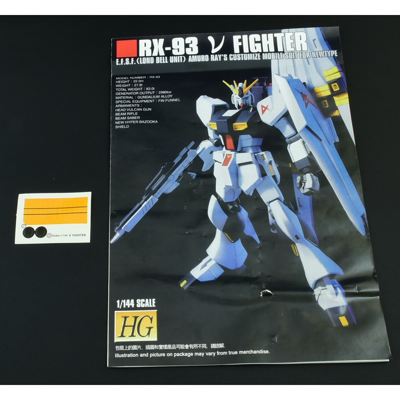 Entry Grade EG 1/144 Scale Nu Gundam Fin Funnels Effect Set and Beam ...