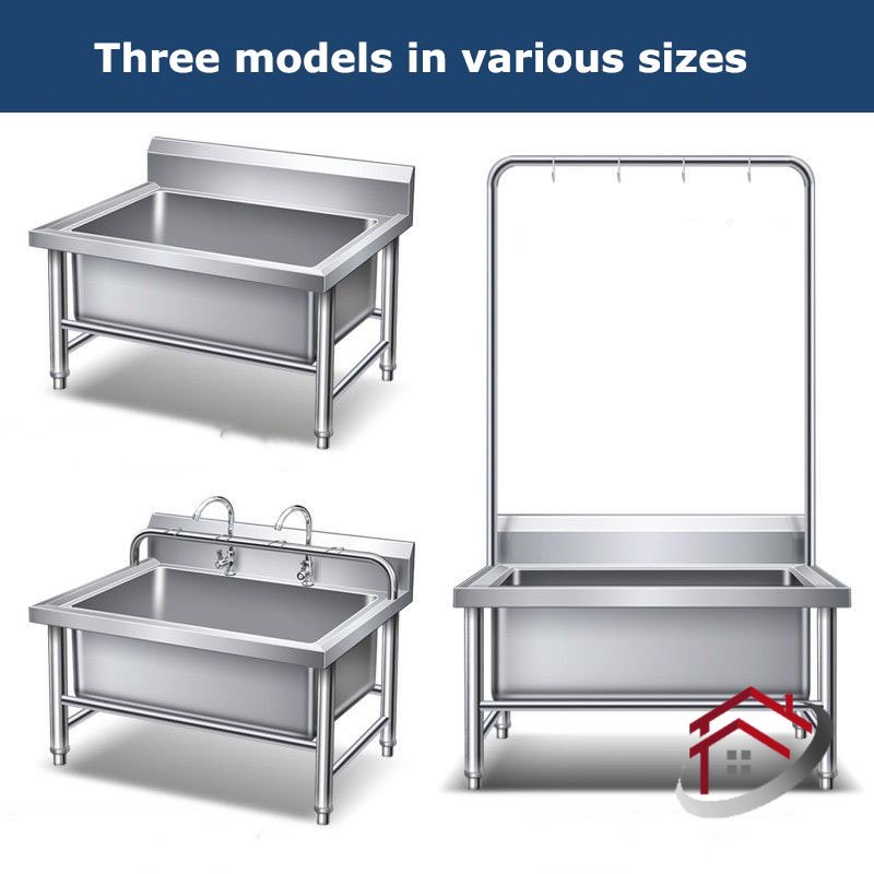 Stainless Steel Pool Outdoor Sink Balcony Sink Home Integrated Factory ...