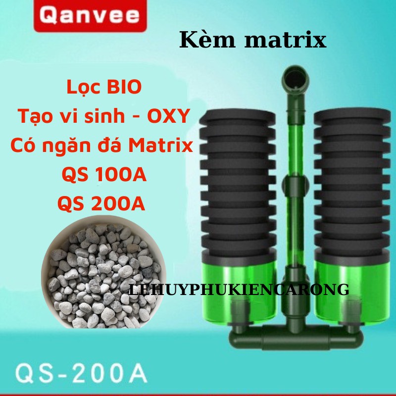 Double Bio Filter QS-100A / QS-200A (With Matrix) - Specialized Filter ...