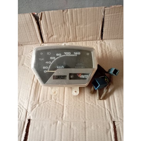 Original Suzuki Rc 100 kilometer Speedometer removed the Speedometer ...