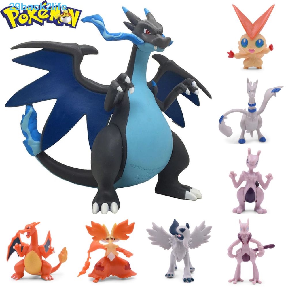 BACK2LIFE Pokemones Mewtwo Cartoon Ivysaur Charmeleon Aggron Venusaur ...