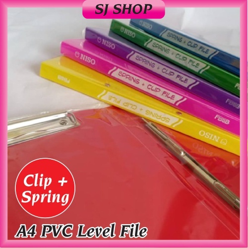 A4 PVC Level File | Wire Clip File | Spring File | Clip File F858 ...