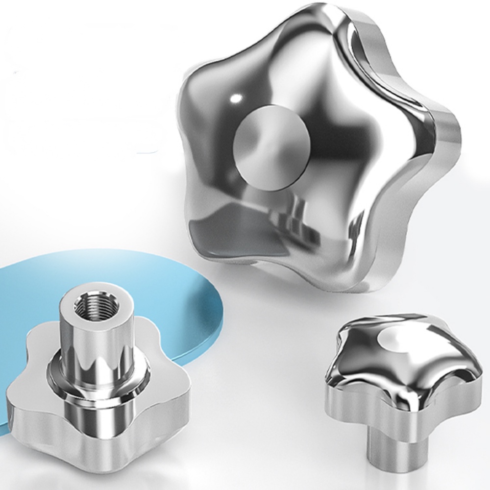 [JC] 304 Stainless Steel Torx Handle Nut Hand Wheel Star Hand Screw ...