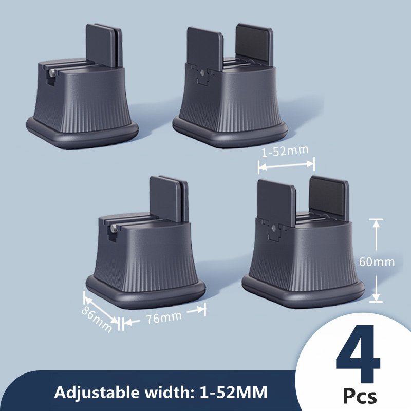 OATSBASF Width Adjustable Chair Leg Uprights Screw Clamp Furniture ...