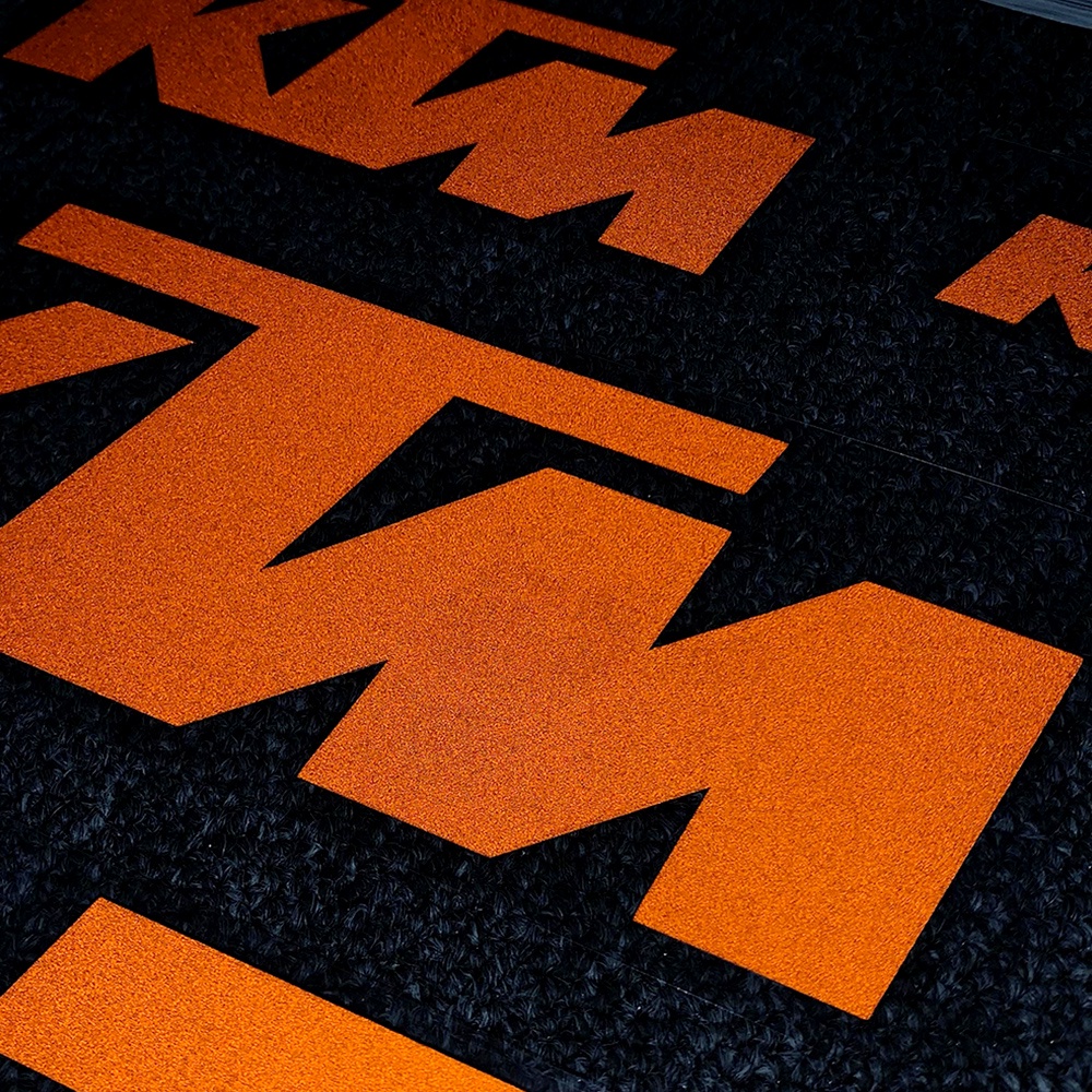 Reflective KTM Logo Sticker Motorcycle Body Helmet Tank Decals for KTM ...