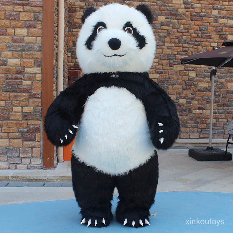 [XINKOU] Inflatable Panda Cartoon Doll Costume Influencer Tik Tok Same ...