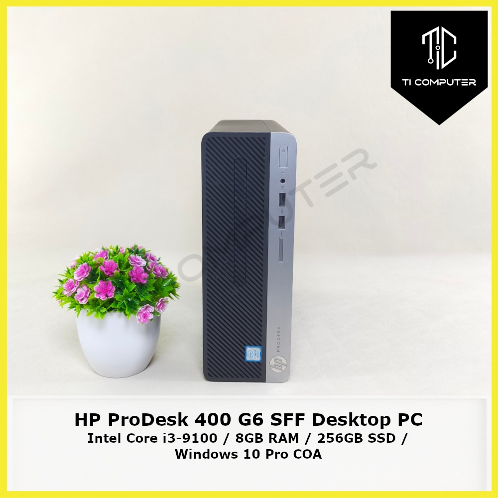 HP ProDesk 400 G6 SFF Intel Core i3-9100 3.6Ghz 8GB RAM 256GB SSD ...