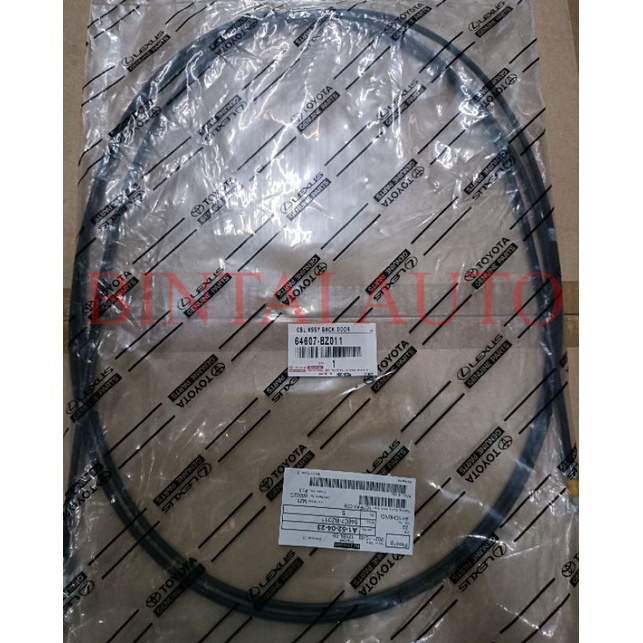 *ORIGINAL TOYOTA F601, F602 AVANZA 2004-2010 REAR BONNET CABLE/ TRUNK ...