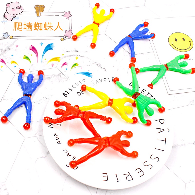 Wall Climbing Man Wall Climbing Spider-Man Sticky Villain Wall-Sticking ...