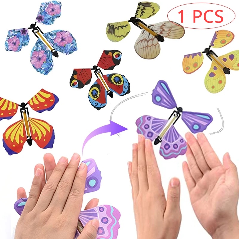 Flying Butterfly Toys / New Strange Plastic Frame Butterfly Toy ...