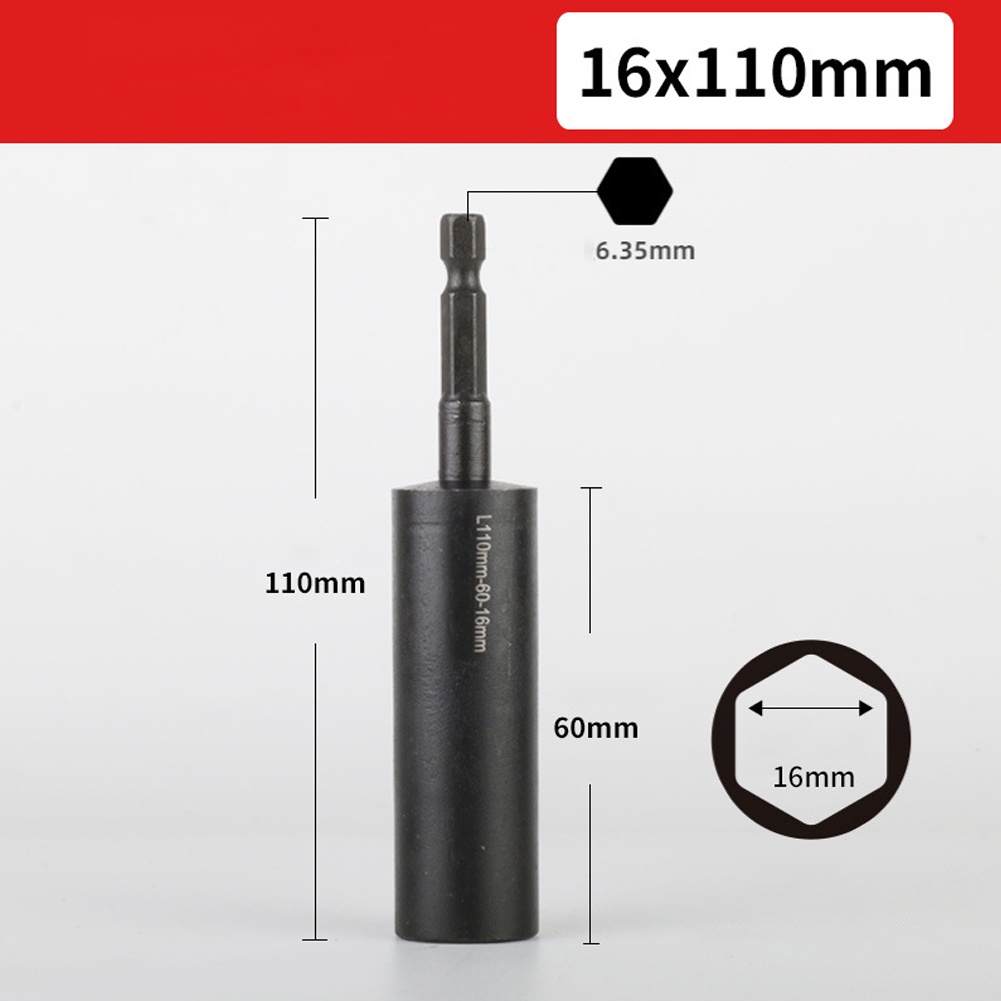 ⭐2023 ⭐Hexagon Socket Strong Torque 110mm Deepen Socket Drill Bit H8 ...
