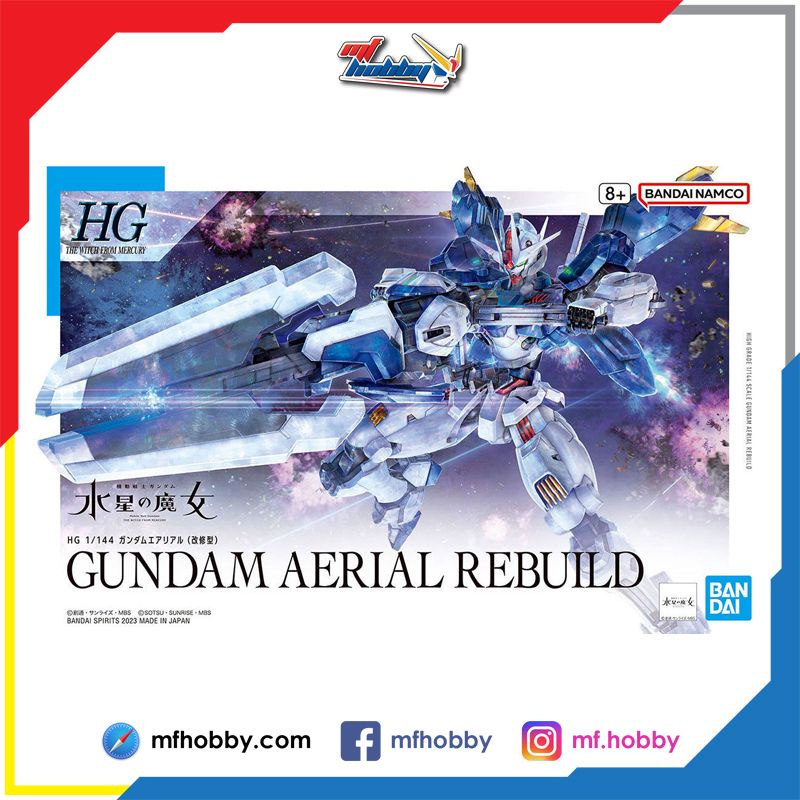 [PRE-ORDER] HG Gundam Aerial Rebuild (Bandai) | Shopee Malaysia