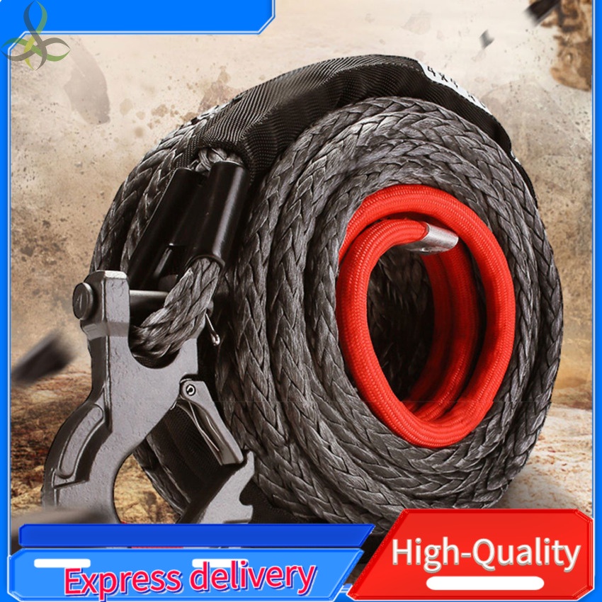 8mm*15m Synthetic Winch Rope Tow Car 4x4 Accessories Off Road Trailer ...