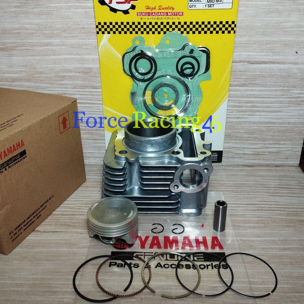 Piston Block plus piston & piston ring + Tsp Boring Gasket for Mio M3 ...