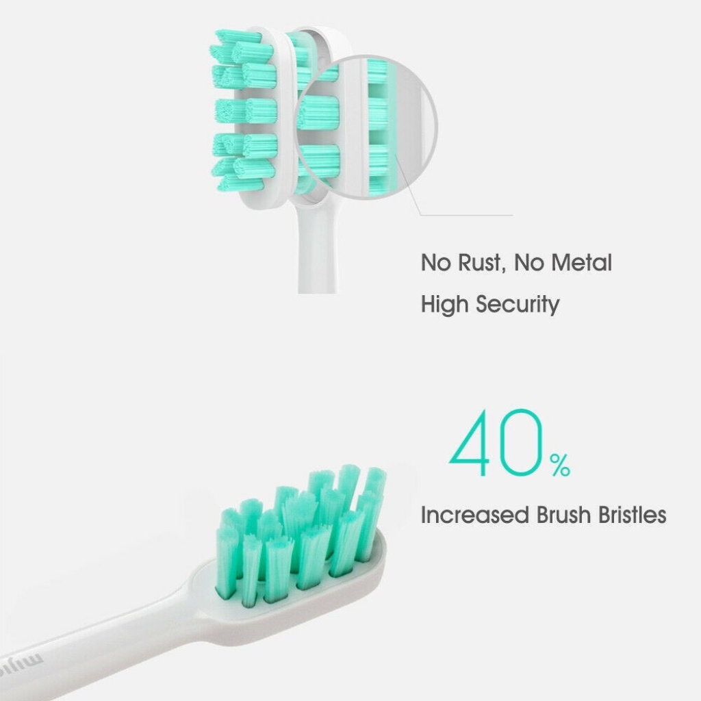 【in stock】Xiaomi Mijia Mi Electric Toothbrush T100 T300 T500 T500C T700 Replacement Brush Head ...