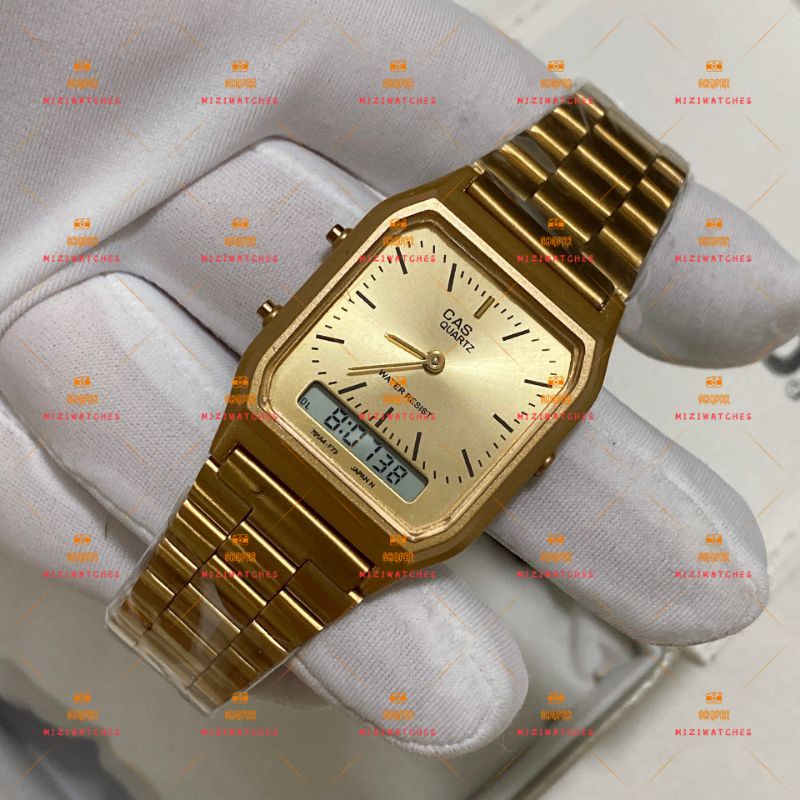 CAS Viral Vintage A171 Jam Tangan Perempuan Wanita Digital Watch Women ...