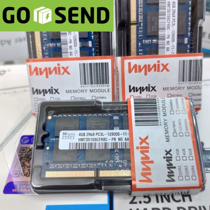 Ram 4GB DDR3L PC3L 12800 HYNIX . Life TIME Guarantee. New ORIGINAL | Shopee Malaysia