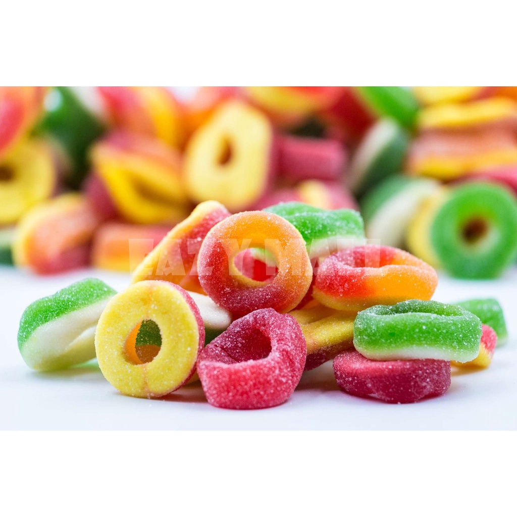 Mix Rings Assorted Bebeto Halal Gummy Candy - 100g Repacked Tidbits ...