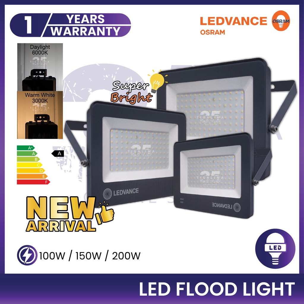 OSRAM LEDVANCE LED Floodlight 100W 150W 200W Outdoor Flood Light LED Spotlight Outdoor IP65 ...