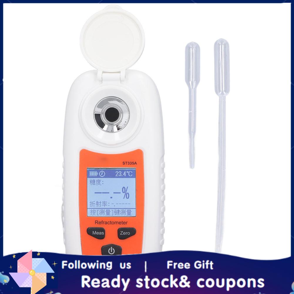 Xiyijia Sweetness Meter Tester Brix Digital Refractometer Automatic ...