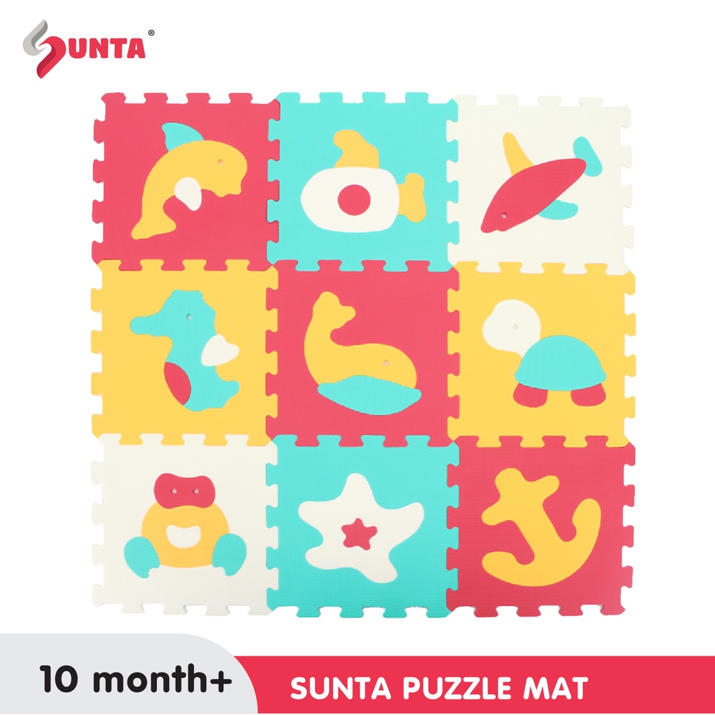 Sunta Ocean World Baby Early Learning Waterproof Eva Play Mat (9 Pcs) | Shopee Malaysia