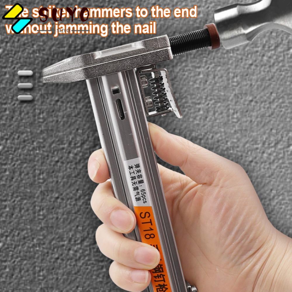 SUYO Steel Nail Gun Straight Nailer Fully Automatic Trunking Nail Gun ...