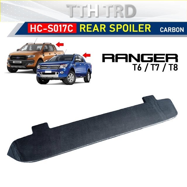 Hc Cargo Ford Ranger T6 T7 T8 Carbon Rear Spoiler Rear Spoiler Carbon ...