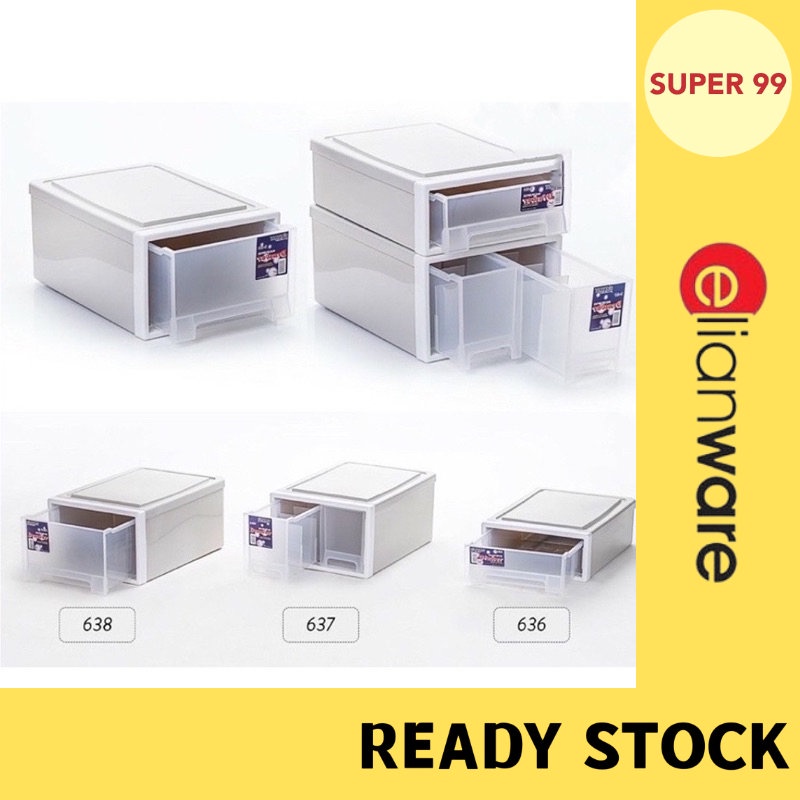 ELIANWARE Drawer Storage Box / Storage Cabinet / Cloth / Shoe Cabinet E ...