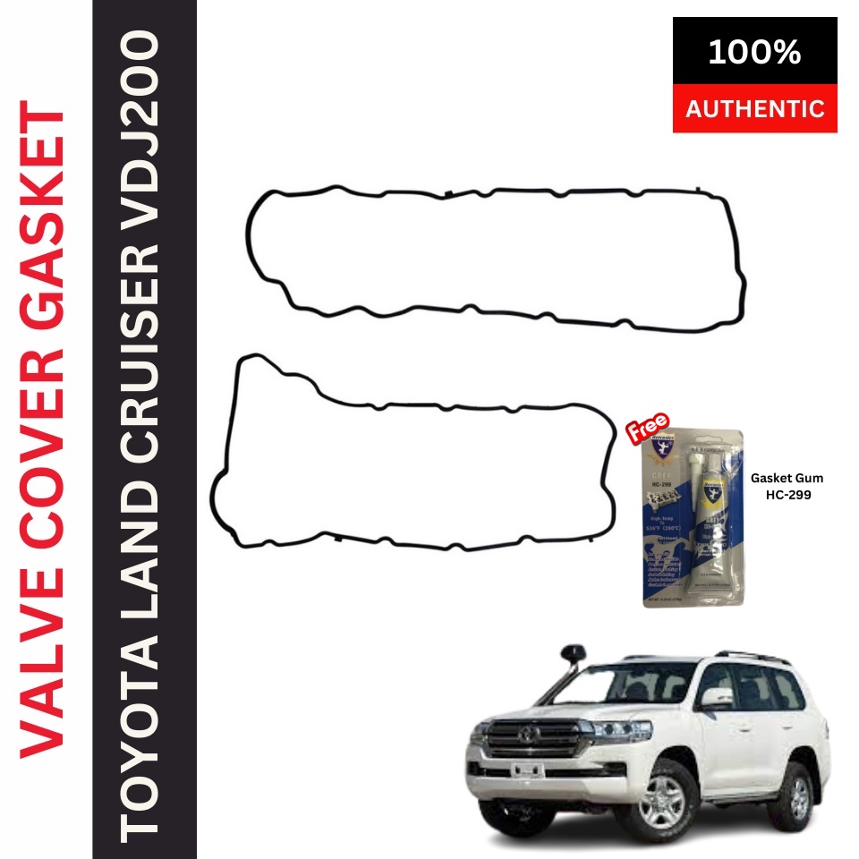 (JAPAN QUALITY) NARA VALVE COVER GASKET FOR TOYOTA LAND CRUISER VDJ200 ...